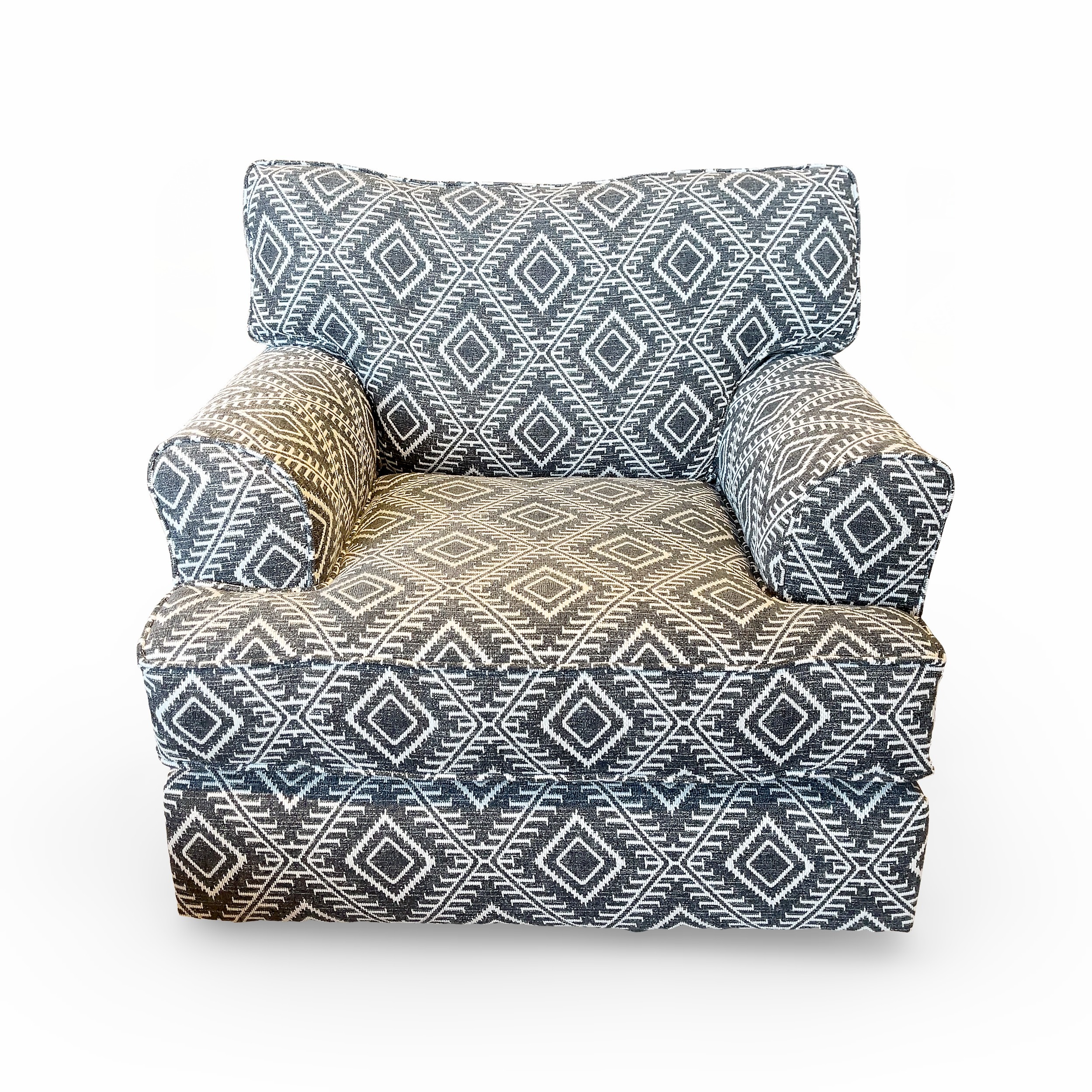 Geometric Print Chair