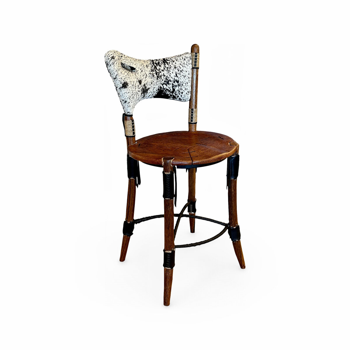 Cook Island Global Barstool with Leather Bindings – Montgomery’s ...