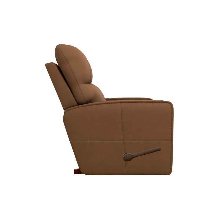 Maddox Leather Rocking Manual Recliner | Rust – Montgomery’s - Local ...