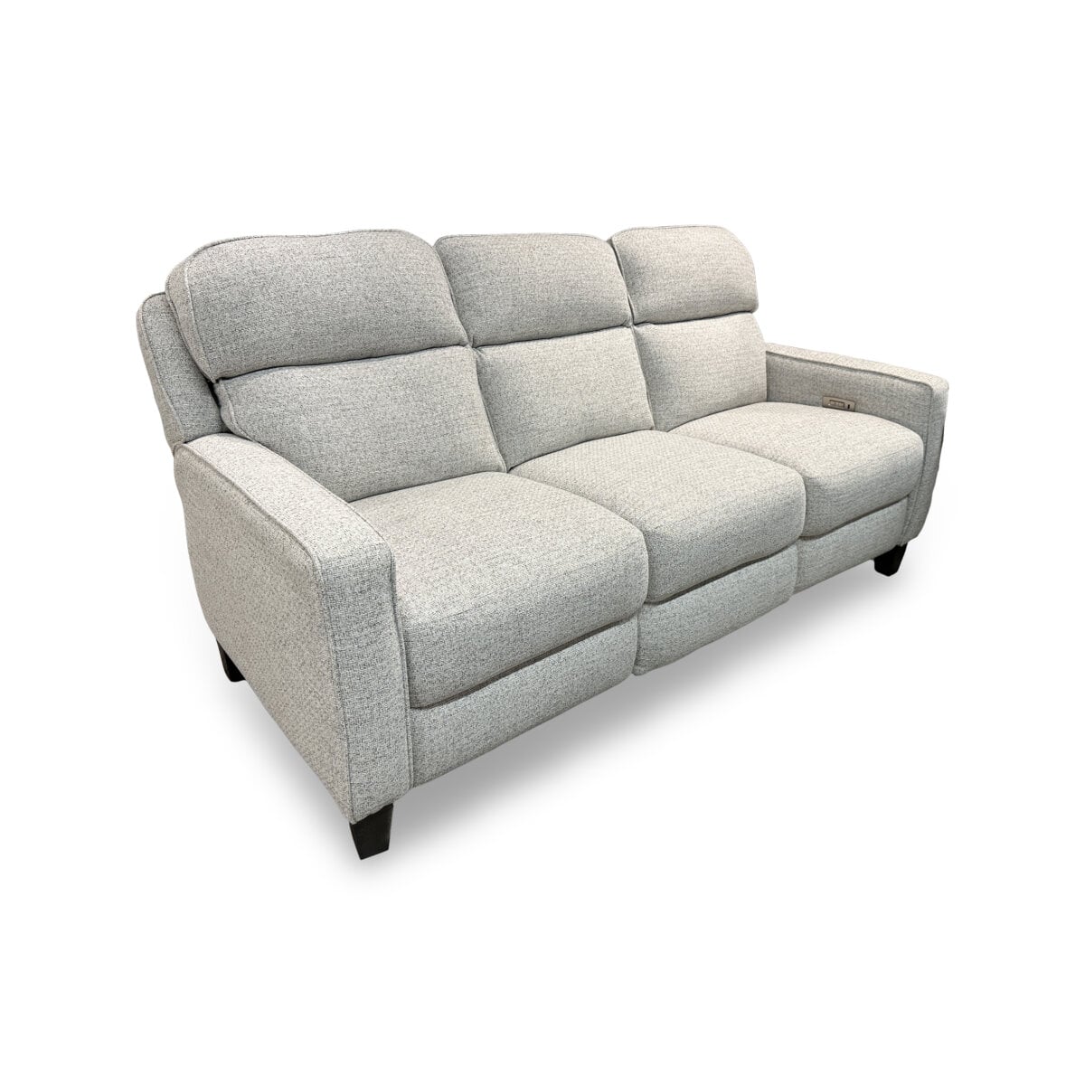 Modern Casual Powered Reclining High Leg Sofa – Montgomery’s - Local ...