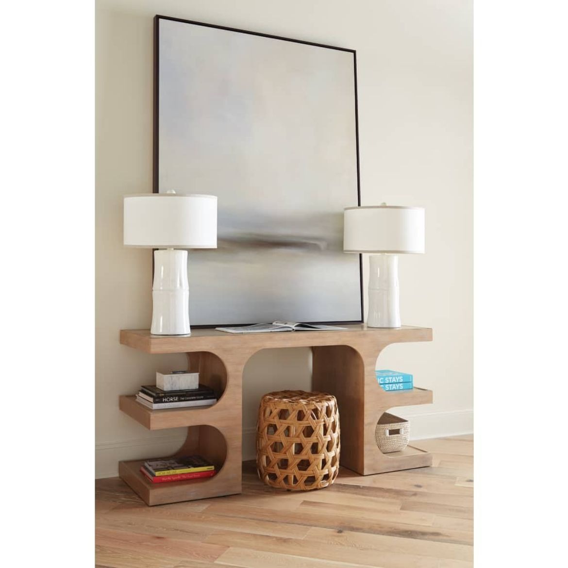 Curved Open Shelf Desk – Montgomery’s - Local South Dakota Furniture Stores