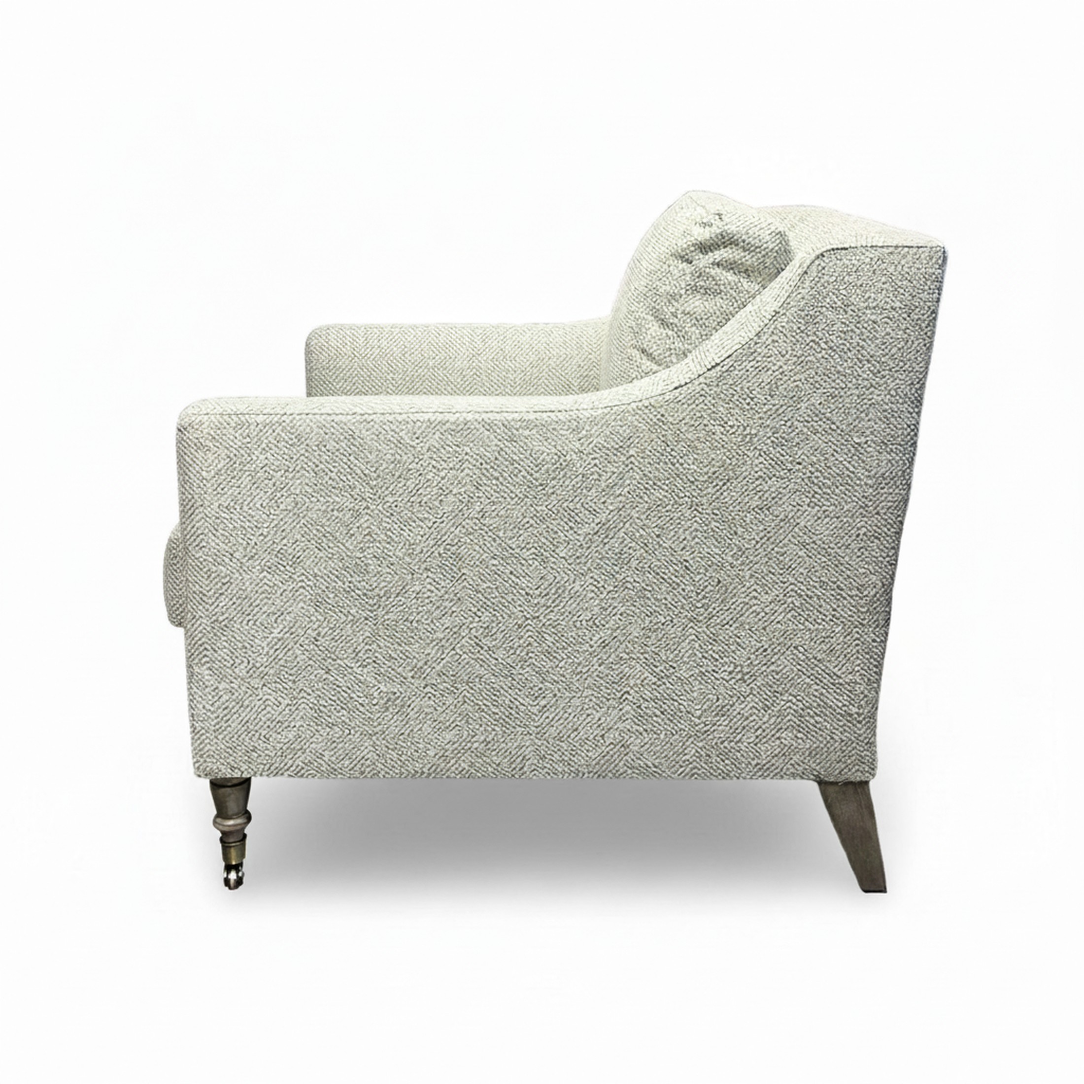 Mist Mid-Century Lounge Chair with Casters – Montgomery’s - Local South ...